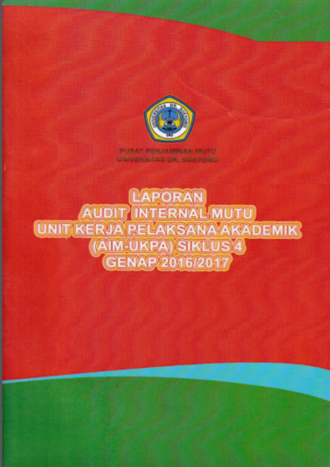 Laporan Audit Mutu Internal | Badan Penjaminan Mutu